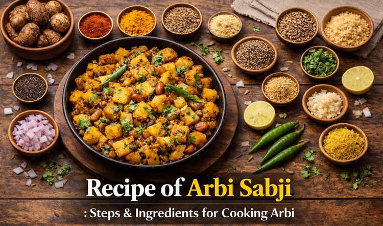 Arbi Sabji: Recipe of Arbi Vegetable