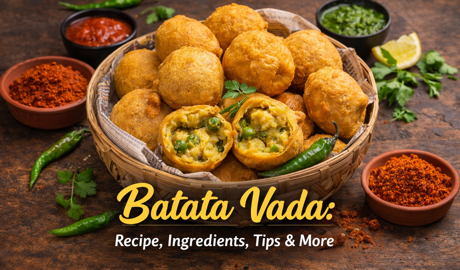 Batata Vada Recipe: How to Cook Aloo Vada