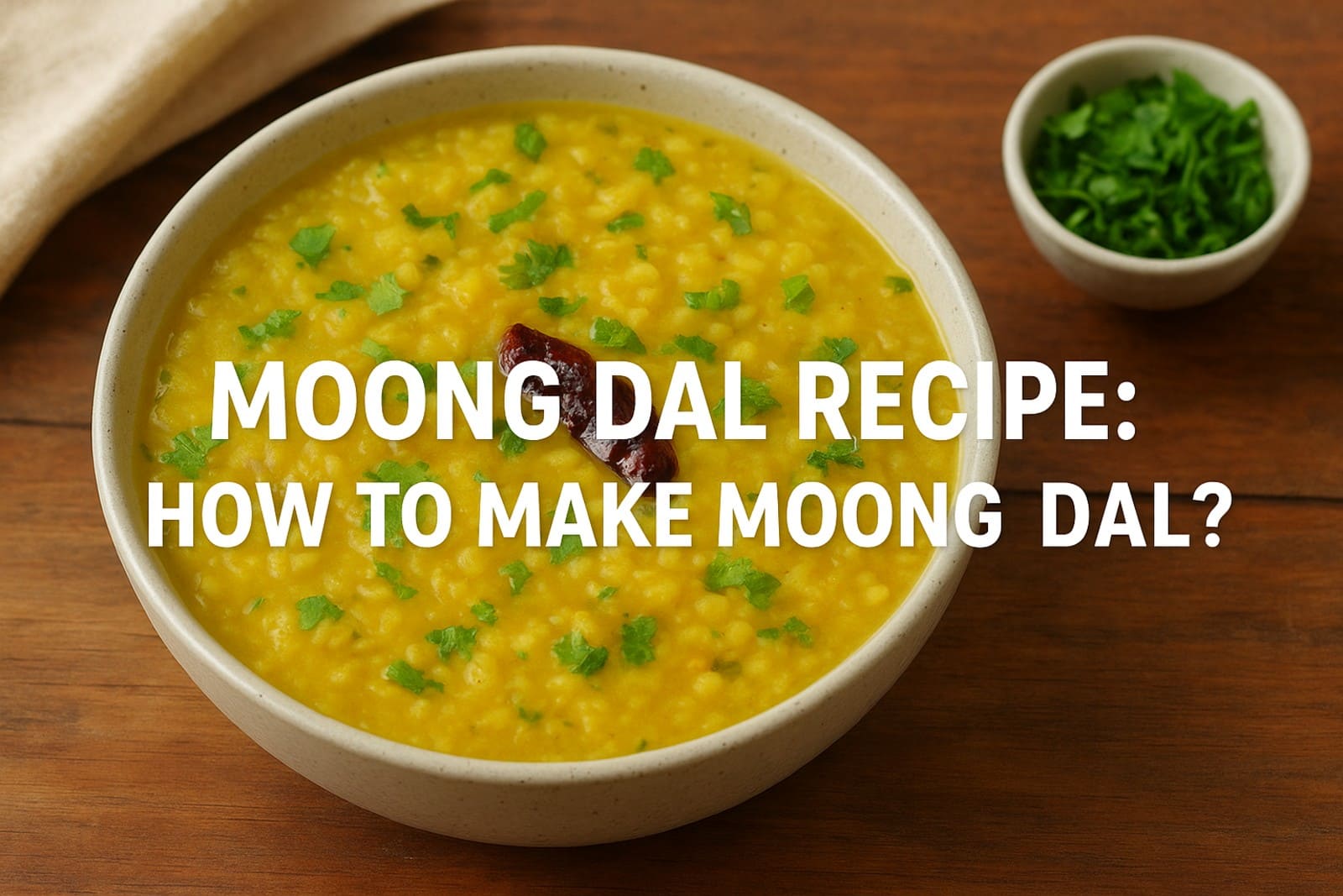 Moong Dal: Steps to Cook Moong Dal