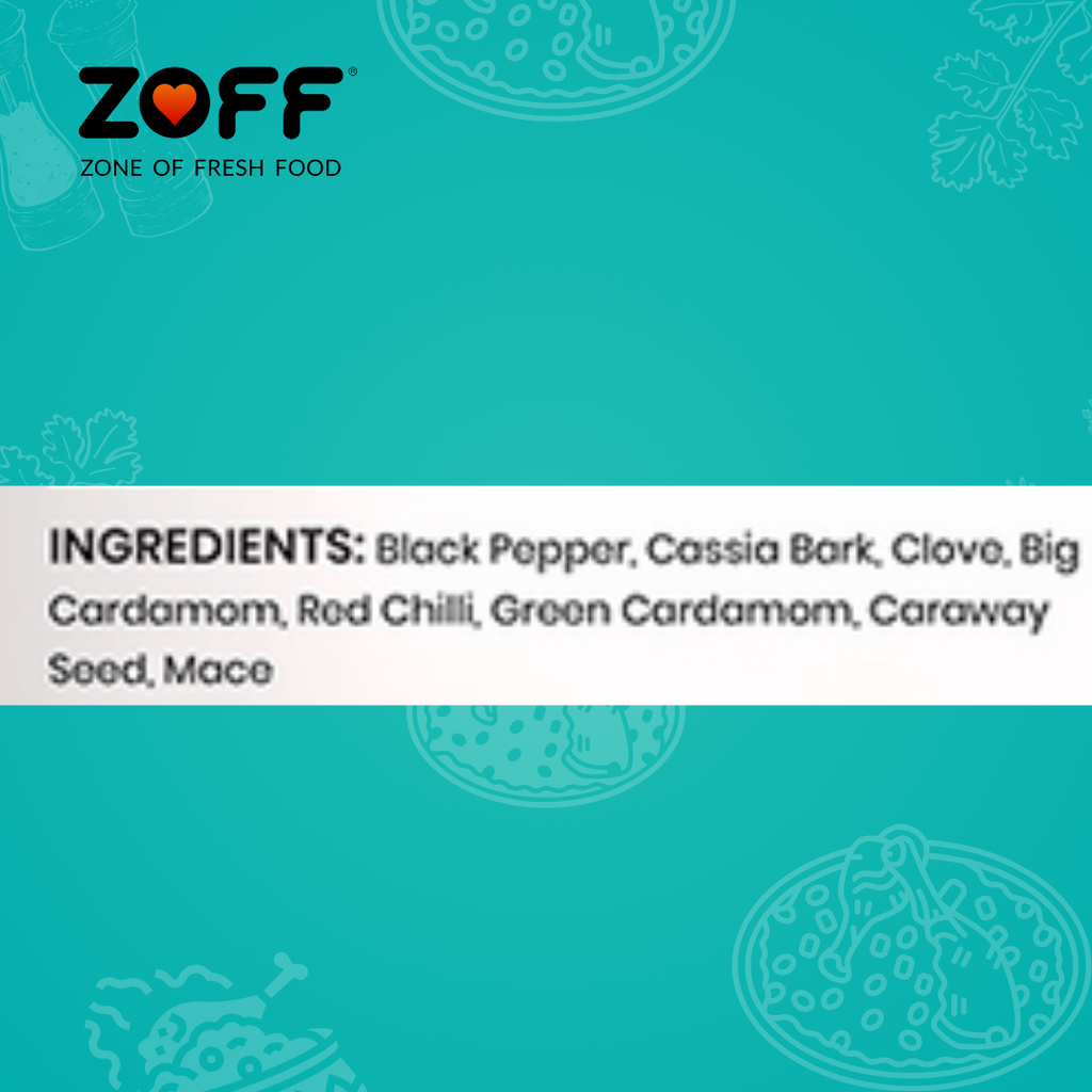 Buy Zoff Shahi Biryani Masala-100g Online From Premium Spices Store at ...
