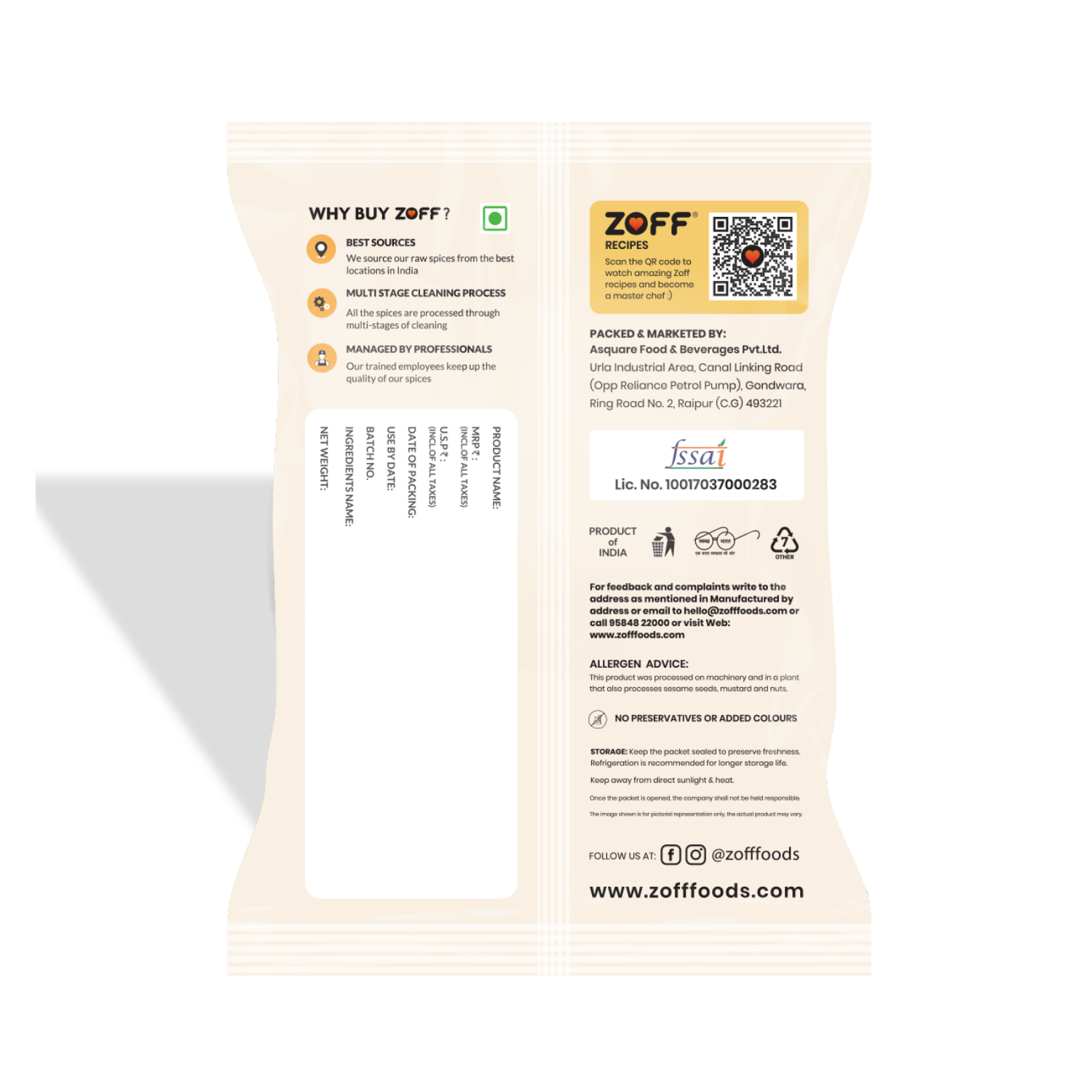 Products – Zoff Foods