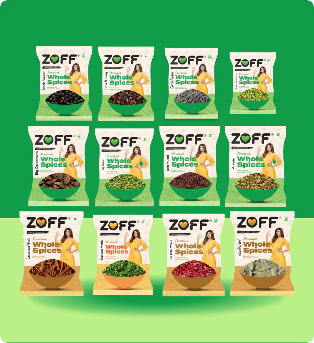 Shop All Zoff Foods Spices to Dry Fruits Products Online in India