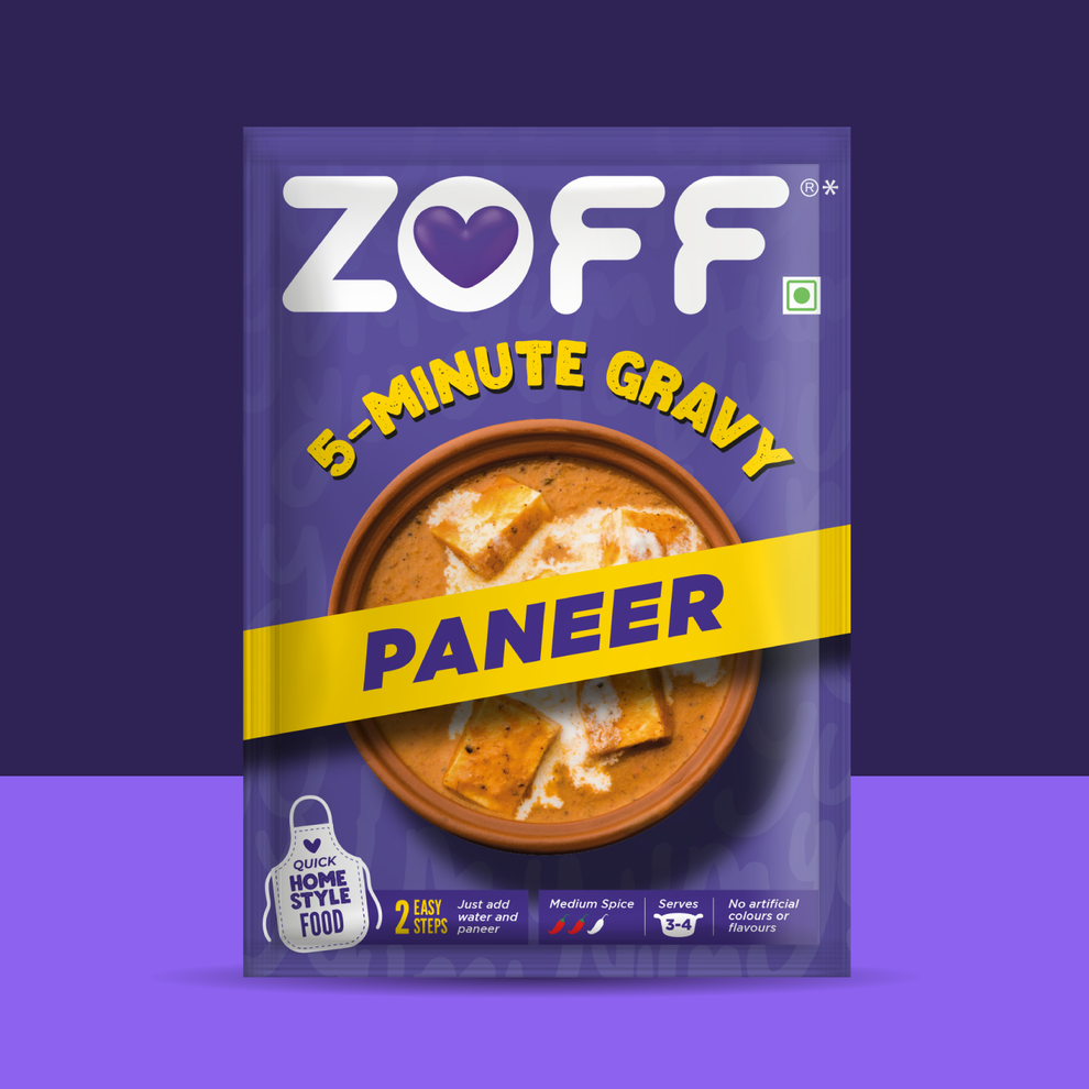 Paneer Gravy Masala Packet: Buy 5 Min Paneer Gravy by ZOFF